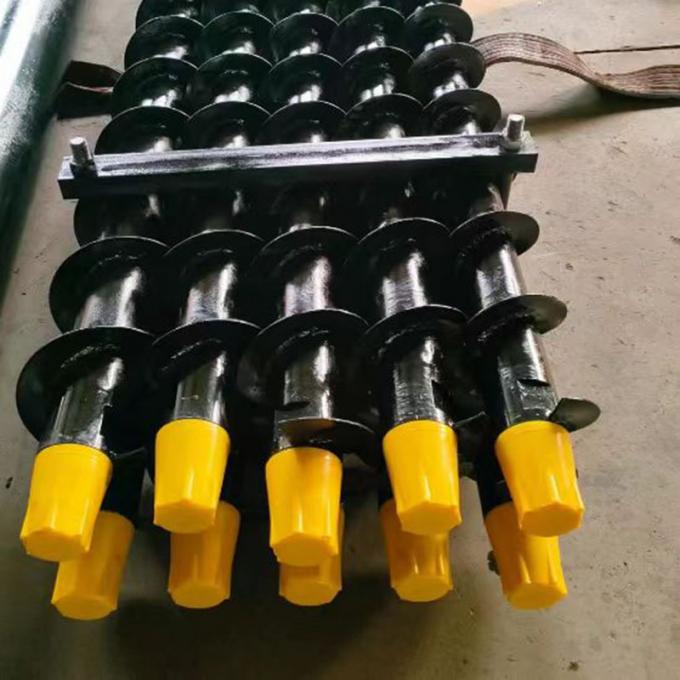 73mm Black Painted HDD Drill Pipe With API NC Connection 3m Length 8mm Wall